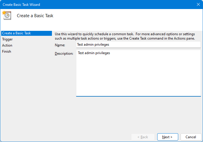 How To Create A New Task Using Windows Task Scheduler Backup4all