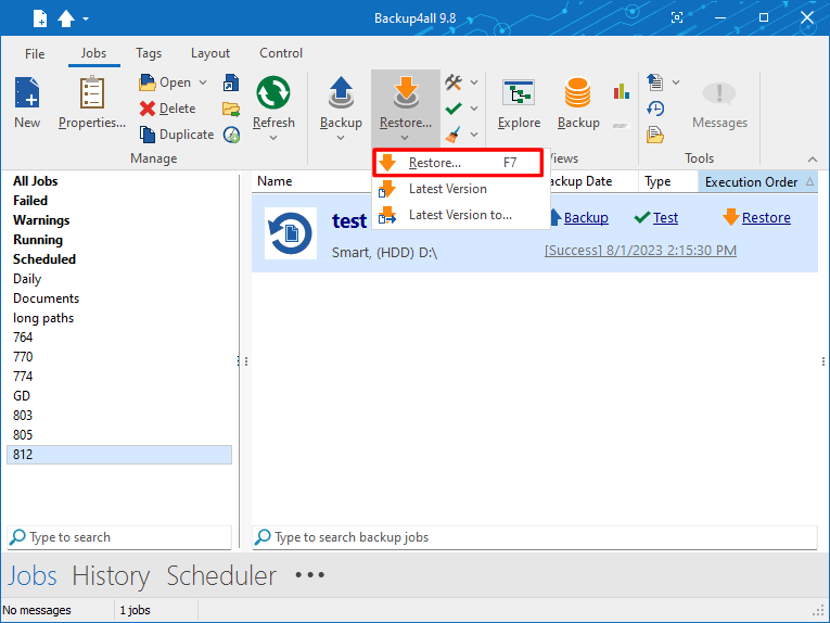 How To Restore A Backup From Azure Backup4all